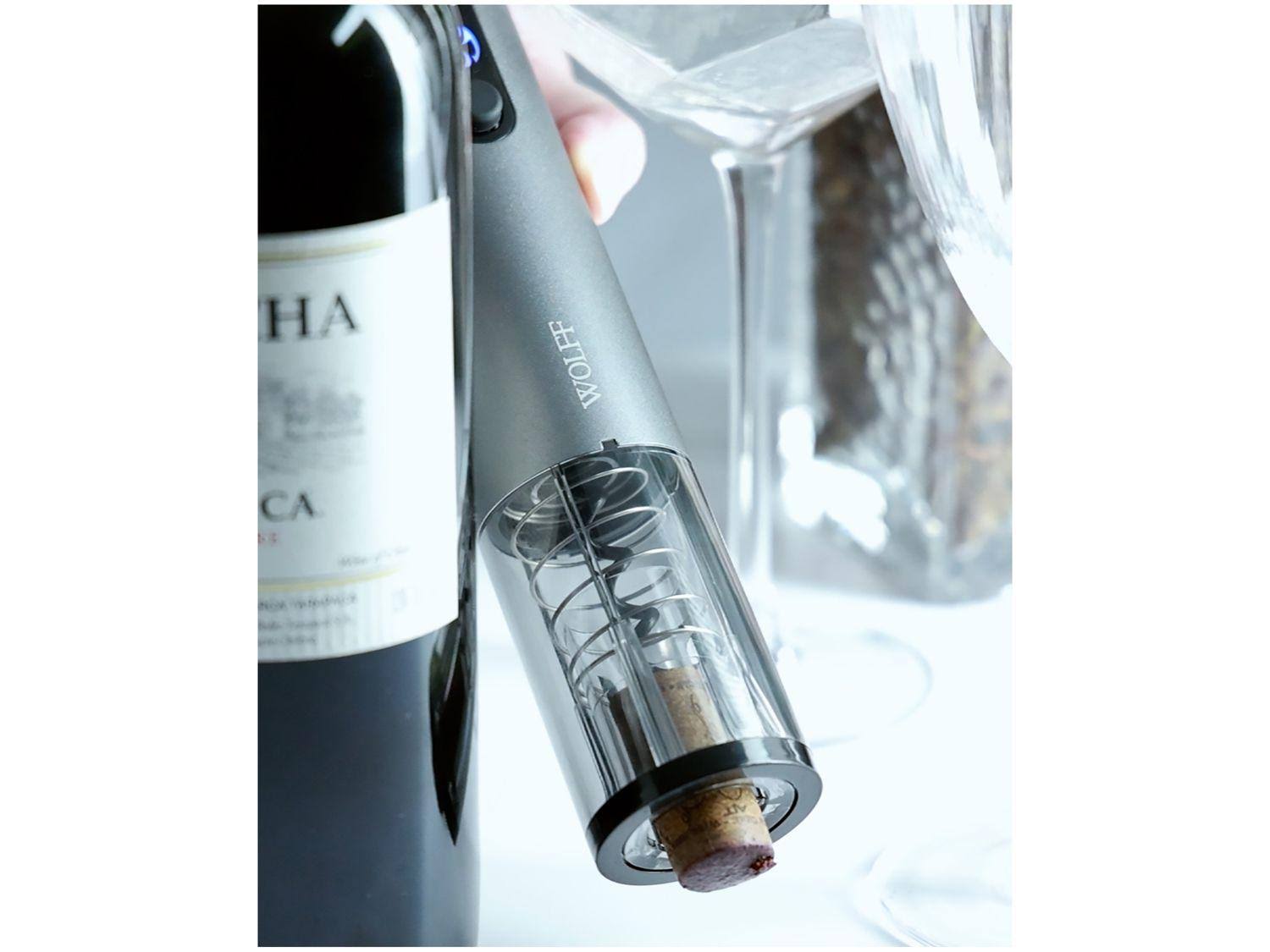 Saca Rolhas Elétrico Inox - Casa Haus Decor